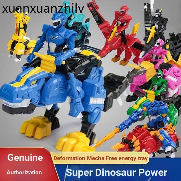 Mini Agent Team 3 Super Dinosaur Power Dazzling Dragon Armor Ford ...