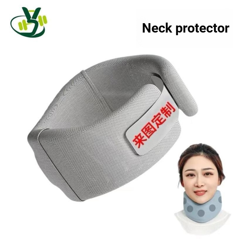 Ice Silk Neck Support Anti-Bow Head Corrector Neck Cover Office ...