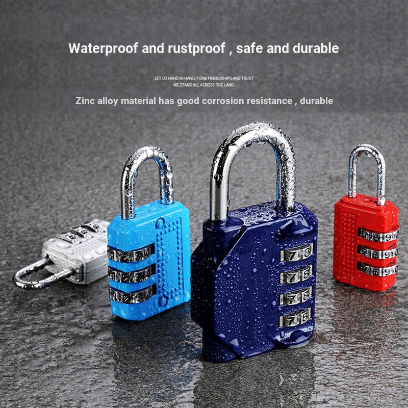 Mechanical Combination Lock Gym Drawer Mechanical Mailbox Trolley Case ...