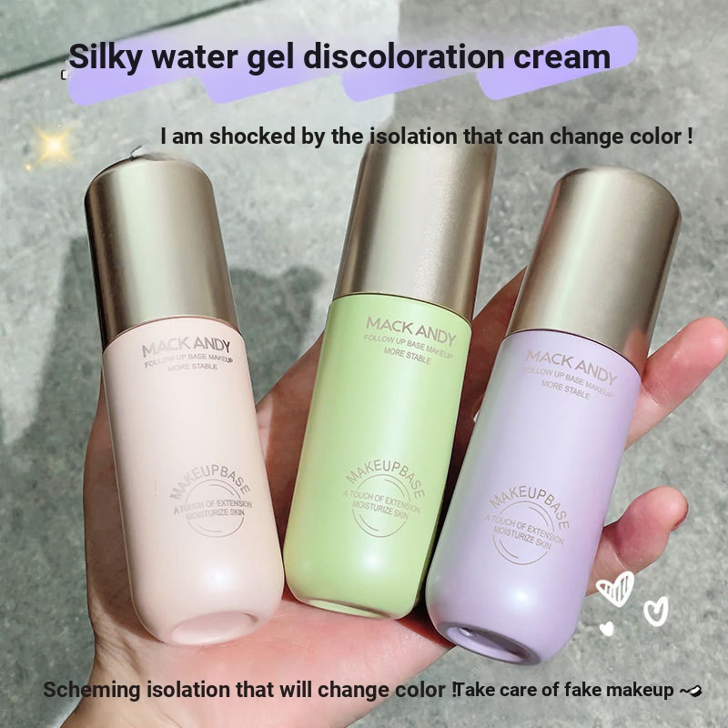 Marco Andy's Soft Hydrating Color-changing Cream Base Makeup Primer ...