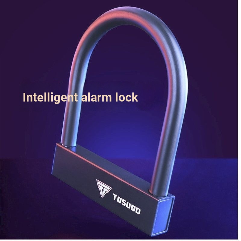 Smart Alarm Lock/Electric Vehicle Motorcycle U-Shaped Alarm Lock/Anti ...