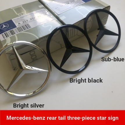 Benz benz Star Logo Three-Prong Logo Rear Trunk Car Logo AE C-Class CLA ...
