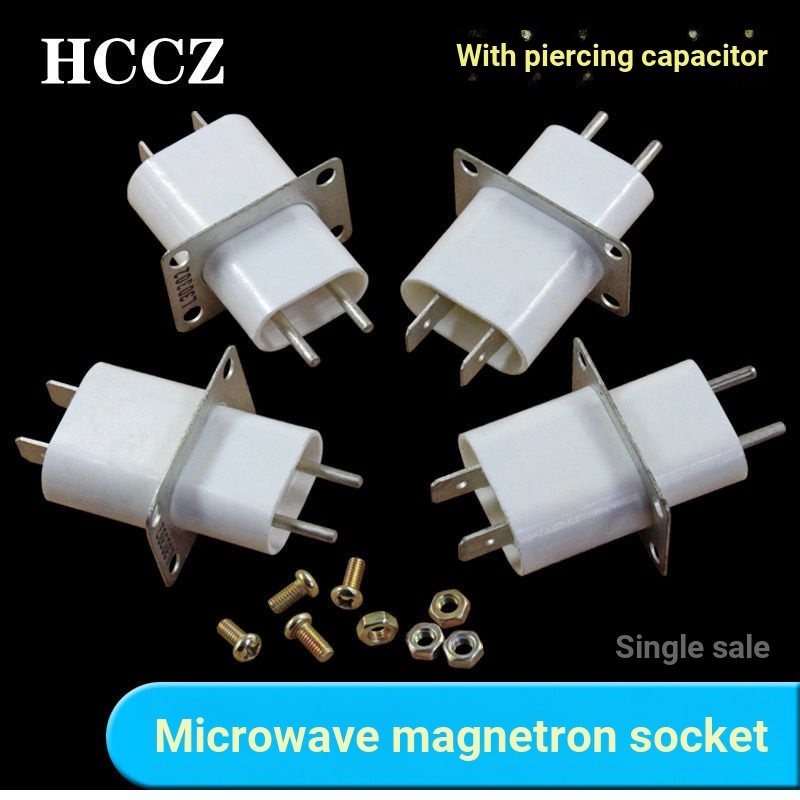 1.19 (Shot 1 Send 3 Pcs) Microwave Oven Magnetic Control Tube Socket ...
