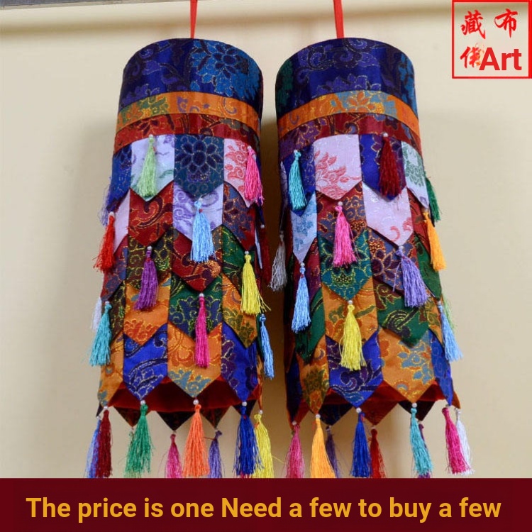 Tibetan Style Fabric Decoration Tibetan Features Tantric Temple ...