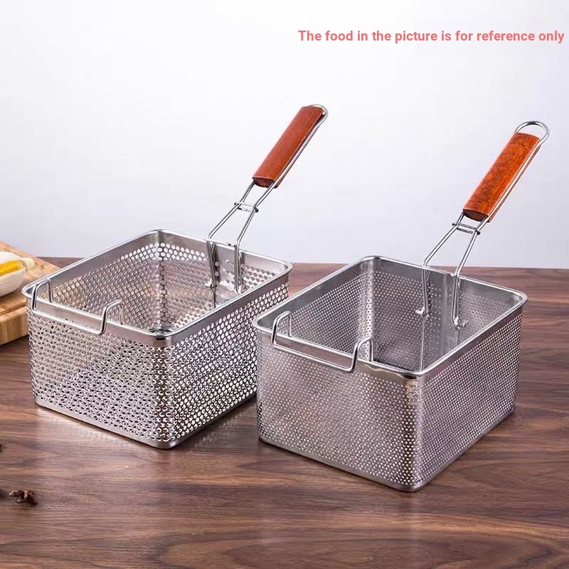 81 Stainless Steel Frying Basket Frying Net Fryer Frying Basket Fryer ...