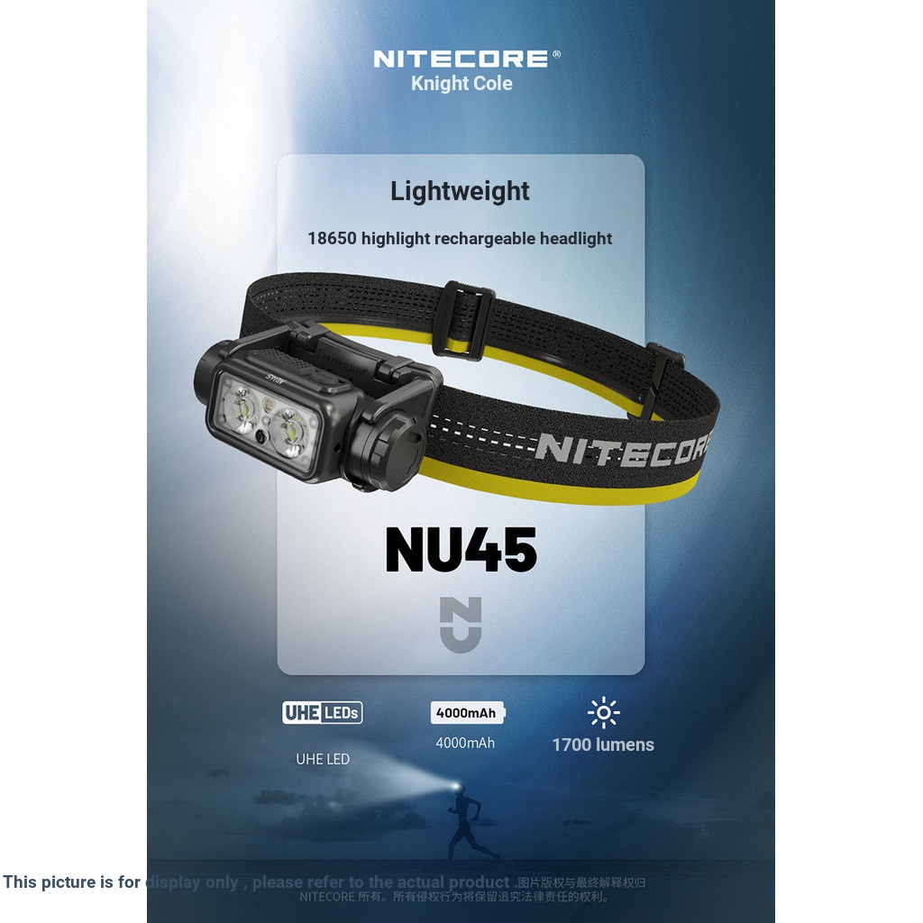 Nitecore NITECORE NU45 Headlight Outdoor Super Bright Strong Lighting ...