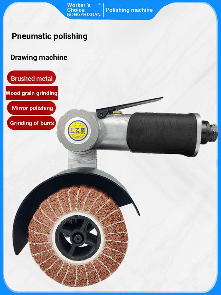 Stainless Steel Wire Drawing Machine Pneumatic Grinder Small Portable ...