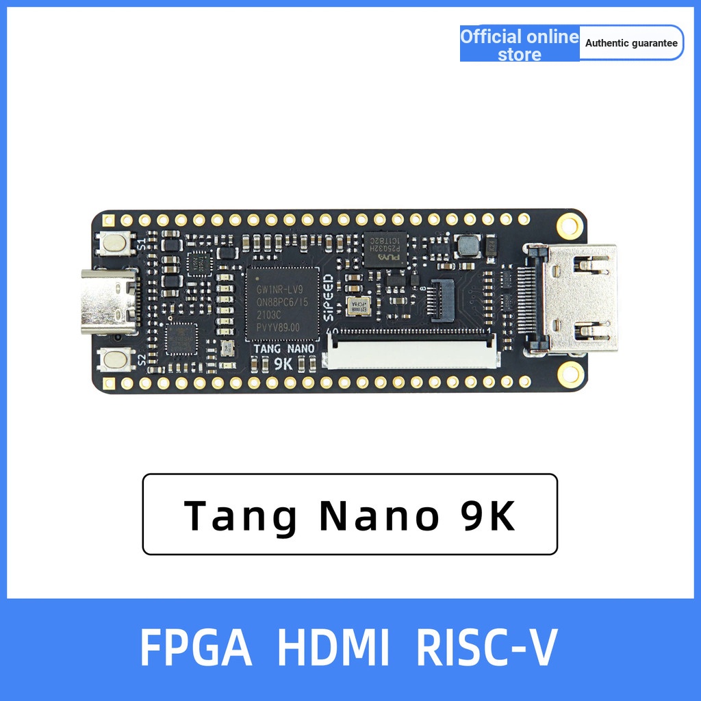 Sipeed Tang Nano 9K FPGA Development Board Gaoyun GW1NR-9 RISC-V RV ...