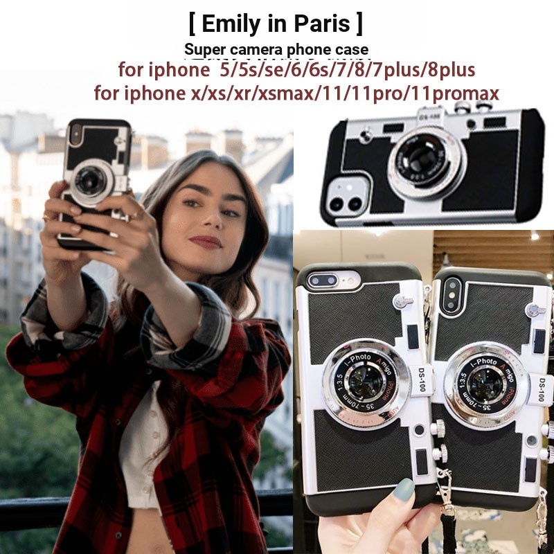 [Emily In Paris] Collision Iphone13 12mini 3D Super Realistic Camera ...