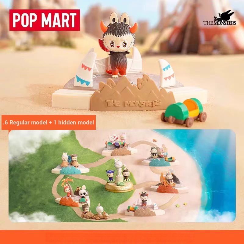 Authentic POP MART Labubu Playing Games Series Scene Blind Box Cute ...