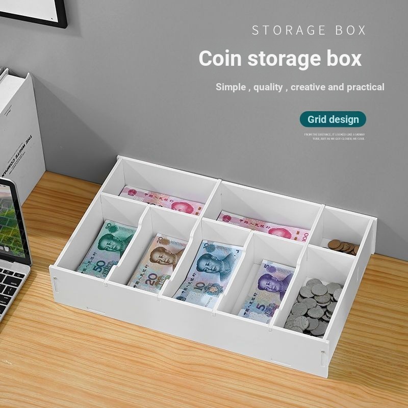 [Featured] Desktop Change Storage Box Financial Coin Storage Box ...