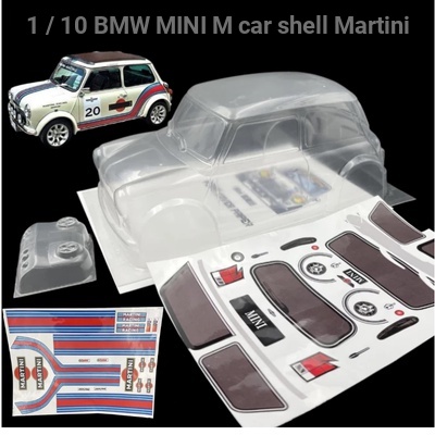 1/10 MINI Classic M Car Shell PVC RC car Body 210mm Wheelbase 165mm ...