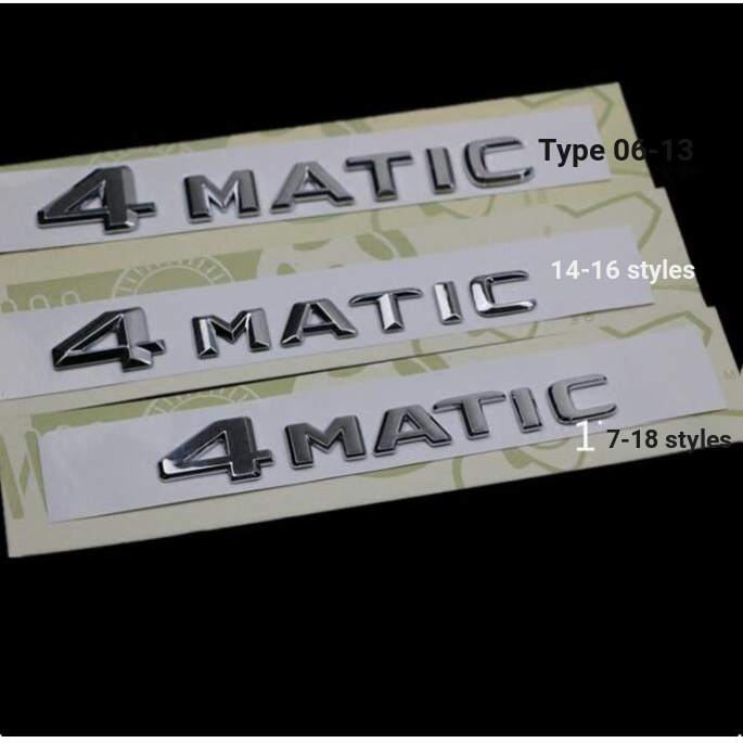 New Old Mercedes-Benz Benz 4MATIC Car Logo Word Logo Old Mercedes-Benz ...