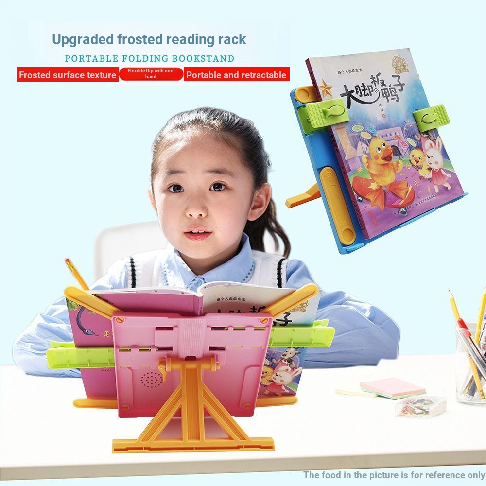 [Multifunctional Reading Bookshelf] Reading Rack Children Reading Book ...