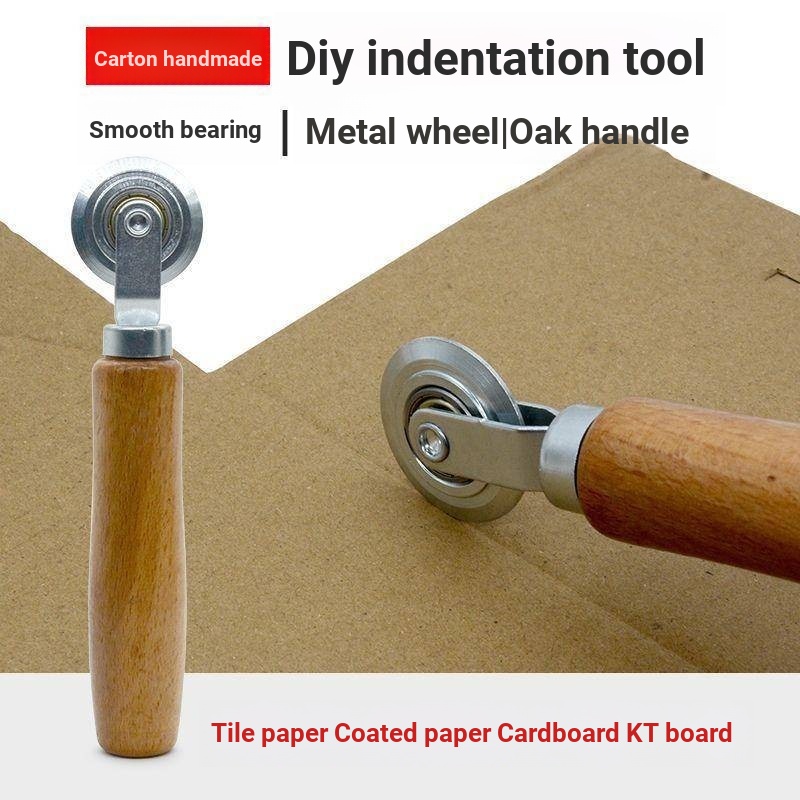 Manual Indentation Wheel Corrugated Paper Hollow Board kt Board Coated ...