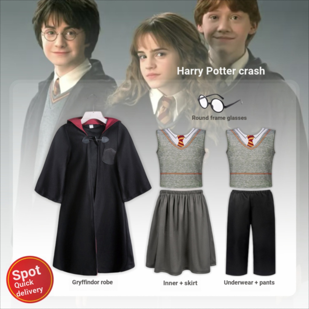 Halloween Costume Harry Potter Costume Cosplay Children Cross-Dressing ...