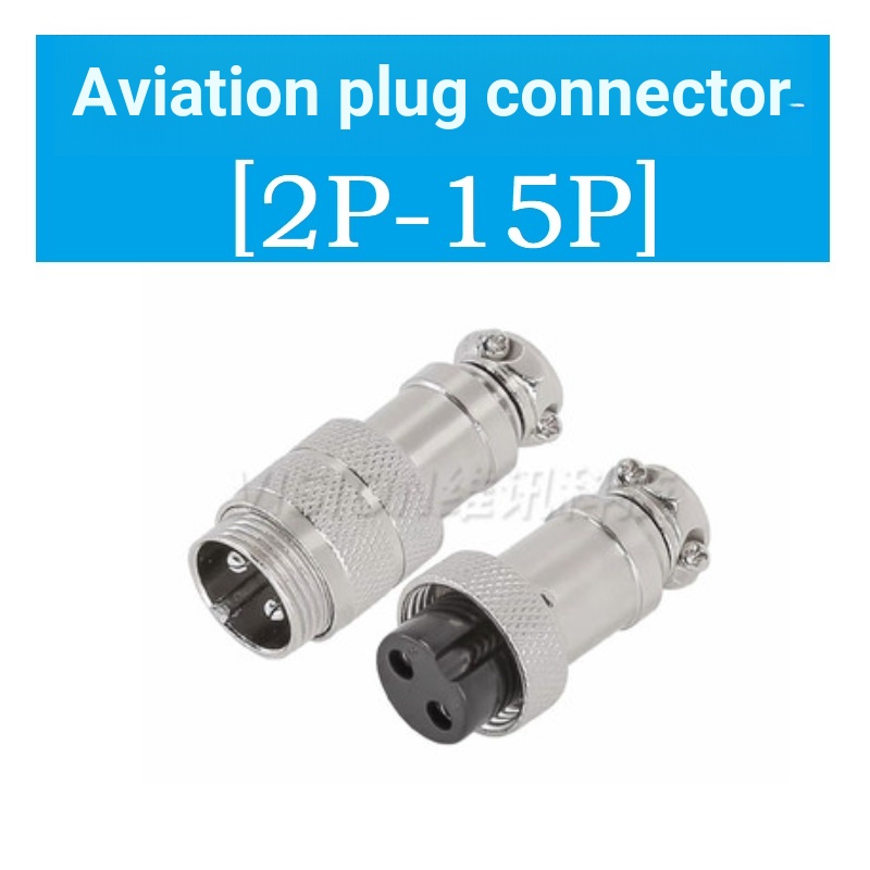 Aviation Plug Socket Butt Type GX12 GX16 GX20 2P 3P 4P 5P 6P 8P 10P~15P Male Female Connector ...