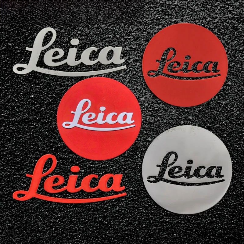 Leica Metal Small Red Label Lycra logo Sticker Label Sticker Xiaomi ...