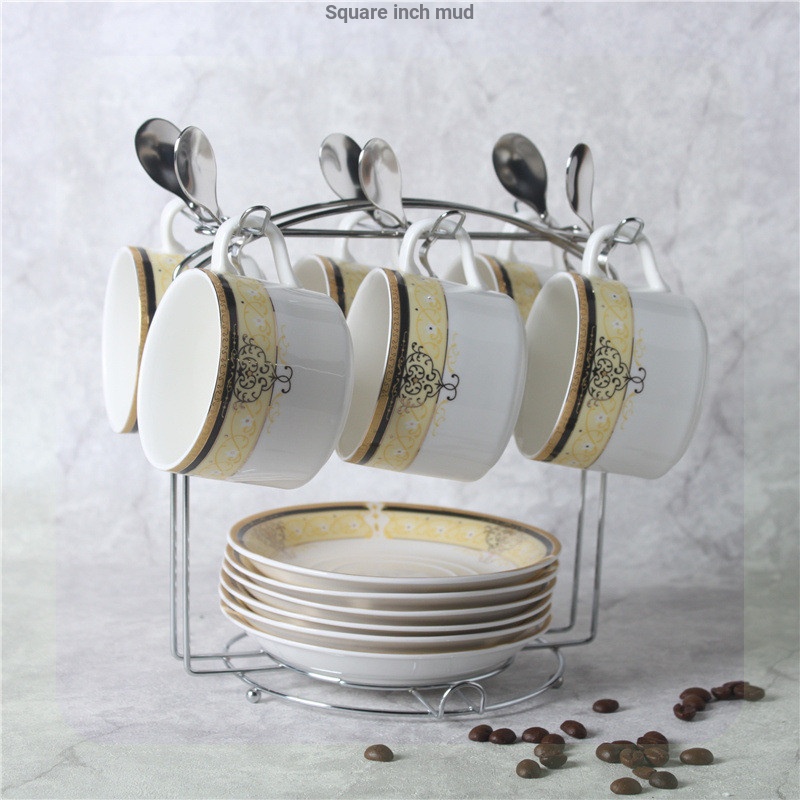 European Style Ceramic Cup Water Cup Coffee Cup Set Household Simple ...