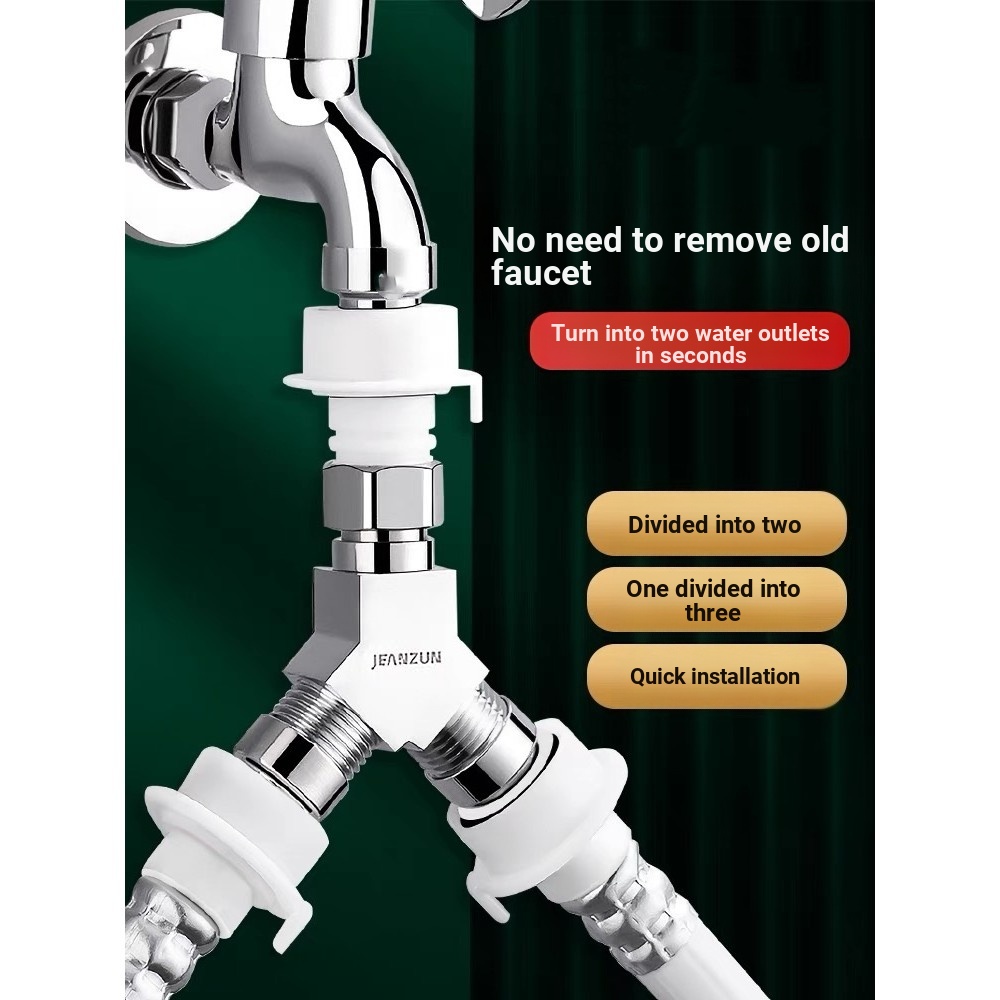 {Water Dispenser} Washing Machine Dual Outlet Faucet One Point Two ...