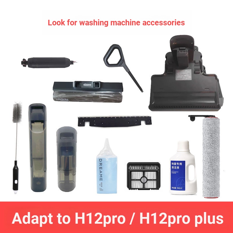 Dreame H12 pro Roller Brush Filter Battery Clean Water Tank Charging ...