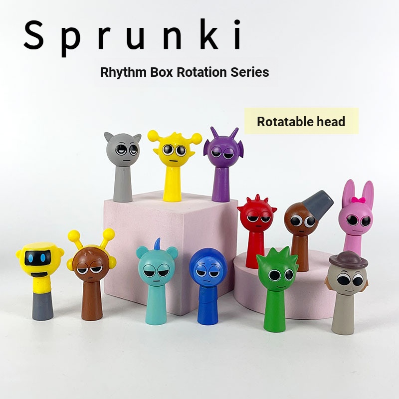 New Sprunki Rhythm Box Figures Toy Depuller Simon Music Game Model ...