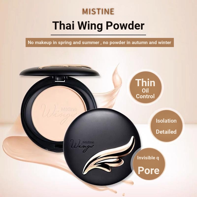 Thailand Mistine Mistine Wing Pressed Powder S1S2 Loose Powder Dry ...