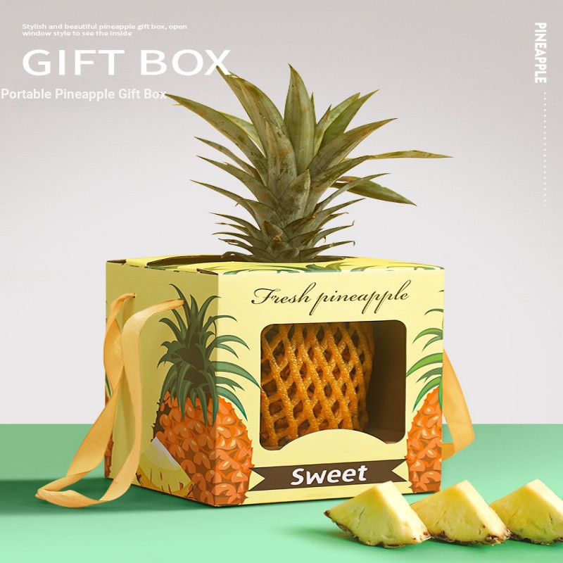 Fruit Packaging Box Pineapple Packaging Box Pineapple Golden Diamond ...