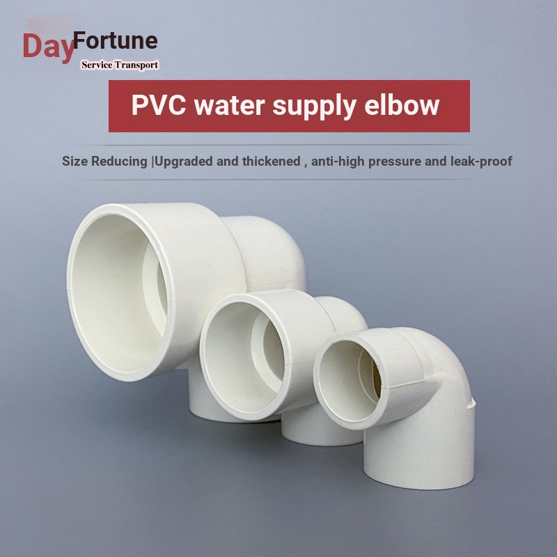PVC Large Small Reducer Elbow PVC Reducer 90 Degree Right Angle ...