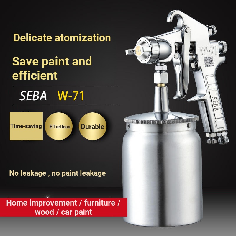 Spray Gun High Atomizing W-71W77 Car Furniture 101 Finish Spraying Tool ...