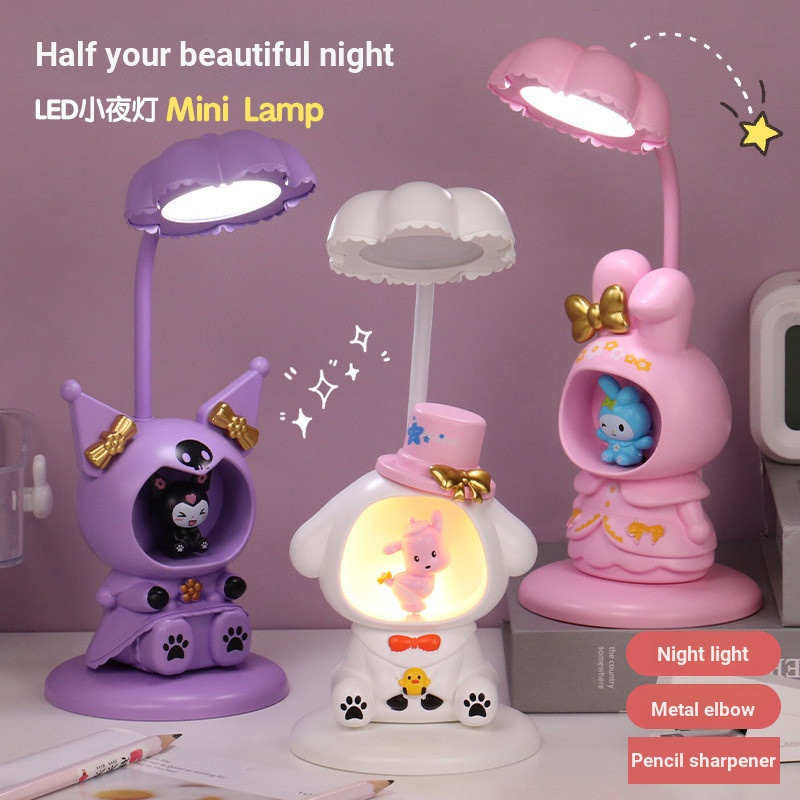 Cartoon Sanrio Space Capsule led Table Lamp Night Light Bedside Lamp ...