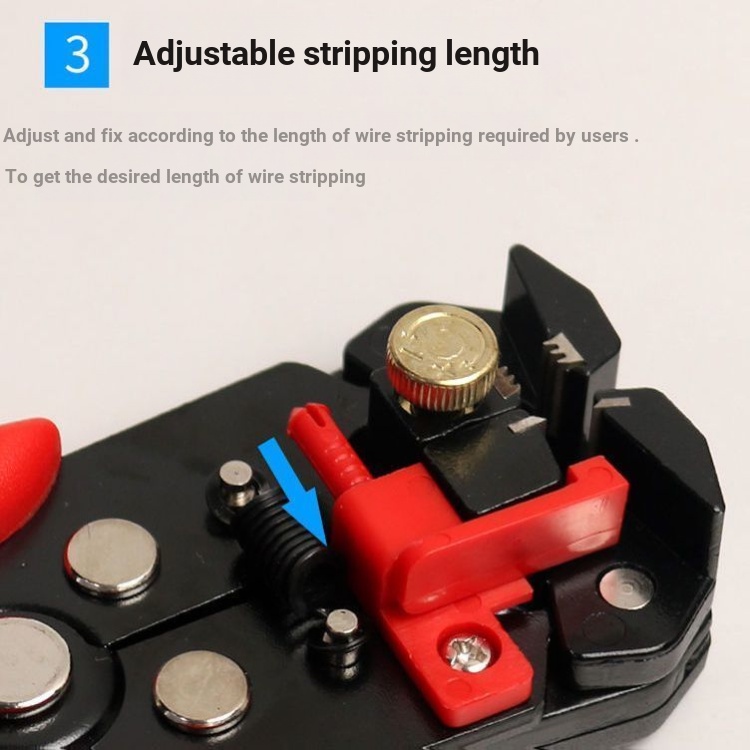 Meshbook Automatic Wire Stripper Multifunctional Electrician Special ...