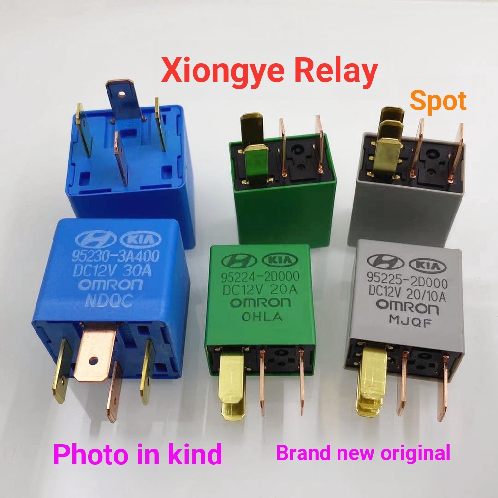 Hyundai Kia Omron Car Relay 12V Near High Beam Fan Air Conditioning ...