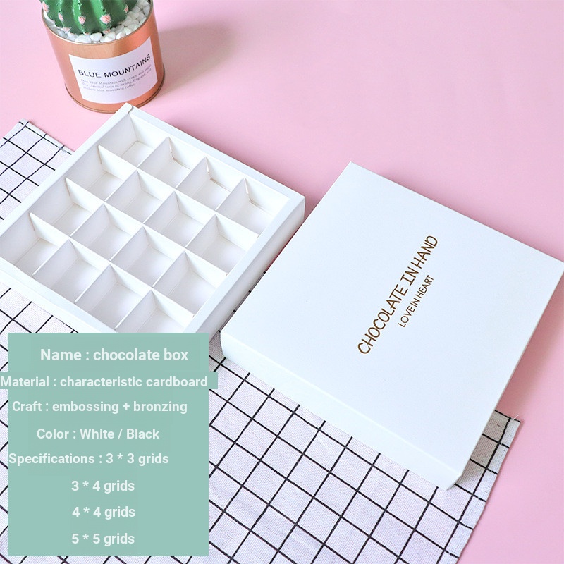 Packaging Box Starry Sky Chocolate Packaging Box Gift Box 25/9/12/16 ...