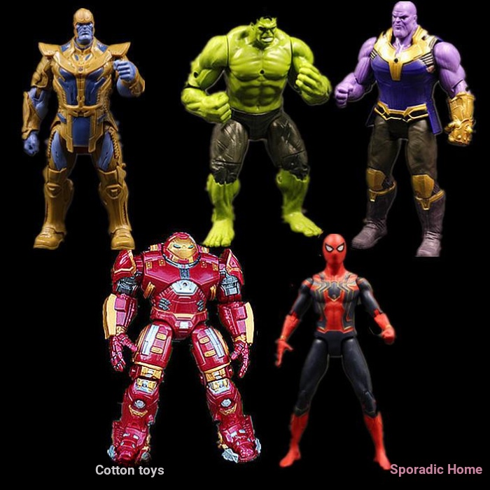 Z Zero Star Department Store Avengers 4 Thanos Iron Man MK44 Anti Hulk ...