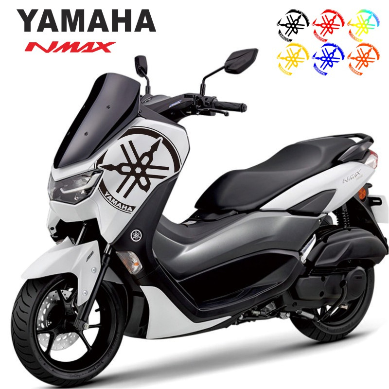 2Pcs Yamaha logo sticker for motorcycle nmax 155 V1 V2 head side decals ...
