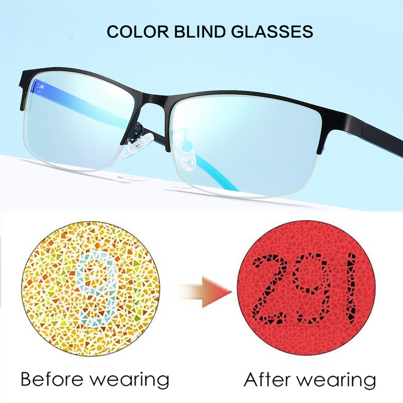 Color Blind Glasses Red Green Color Weak Glasses Color Blind Corrective ...