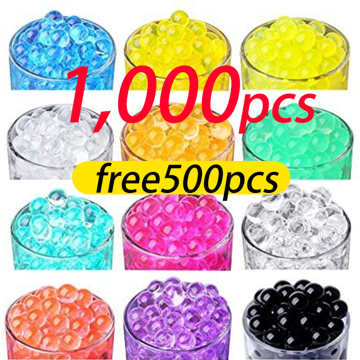 free500Pcs Water beads Hydro Gel Pearls Beads Balls orbeez water beads ...
