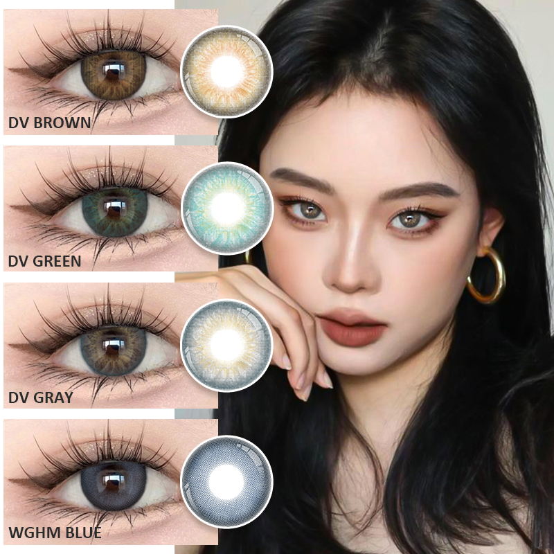 (COD&Ready stock)Graded Contact lense Eye Makeup 2PCS Wildcat Contact ...