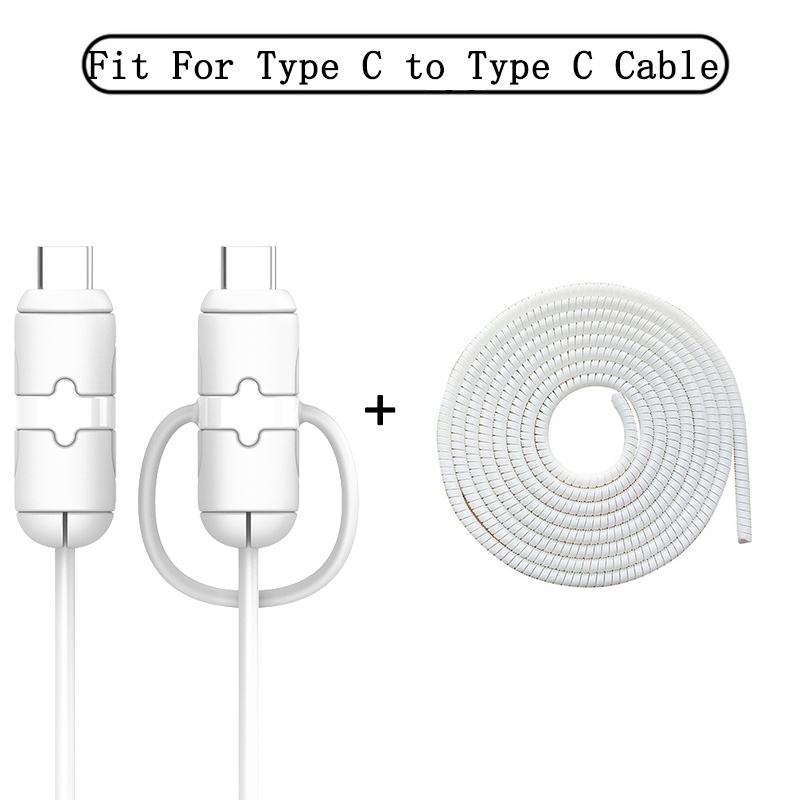 BlueWow Cable Protector Mobile Phone Charging Cable Winder Sets ...