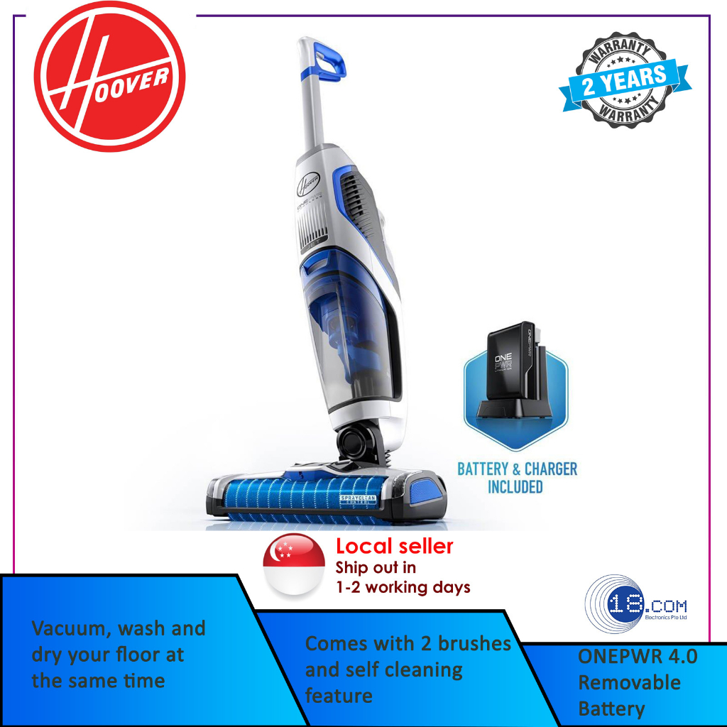 HOOVER | ONEPWR FloorMate JET Cordless Hard Floor and Rug Cleaner | HW ...