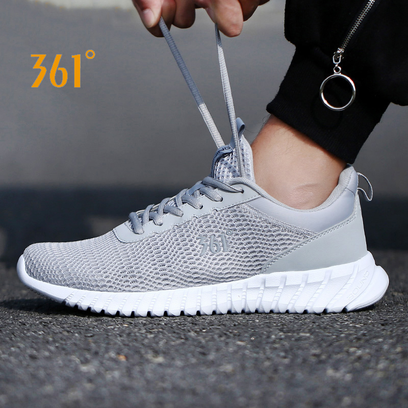 361 Degrees Sports Shoes Men'S Running Shoes Mesh Breathable ...