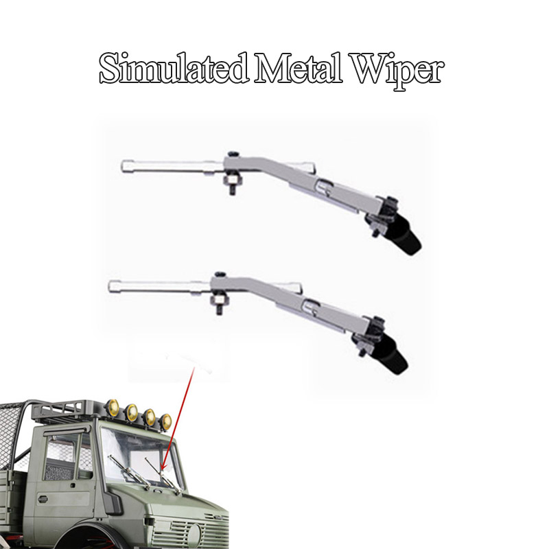 Simulated Metal Wiper KIT Movable Wiper Model Car Accessories for LANDA ...