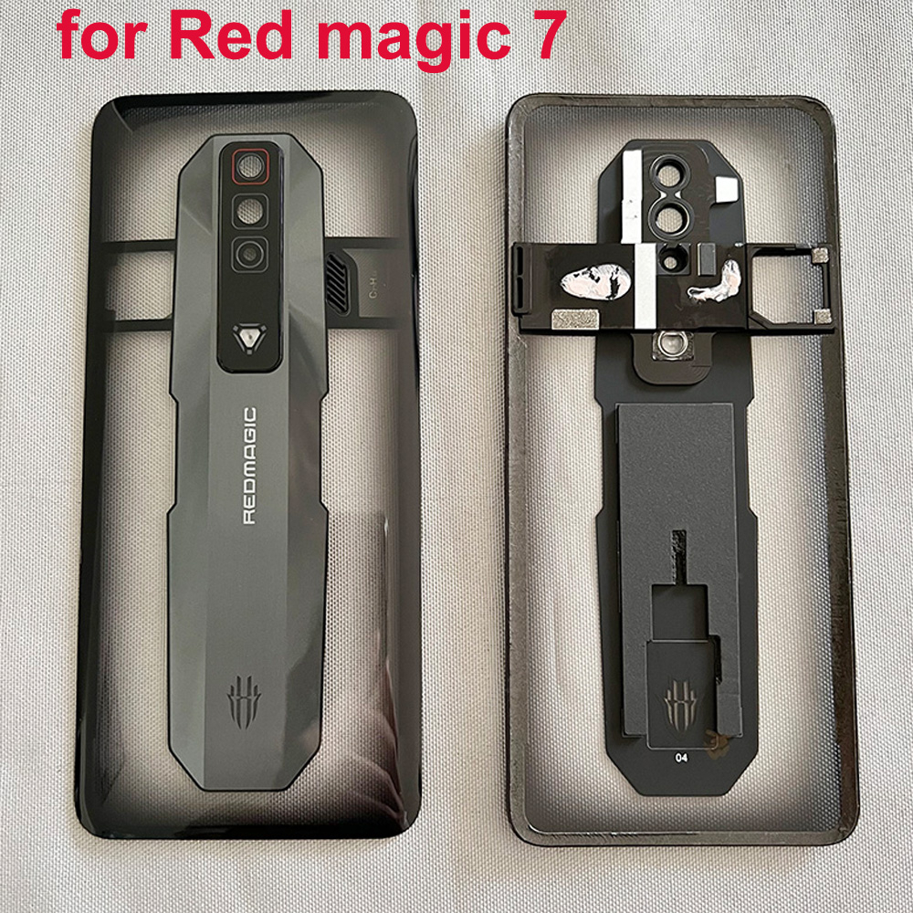 Originlal Back Glass For Nubia Red Magic 7 nx679j Battery Cover Rear ...
