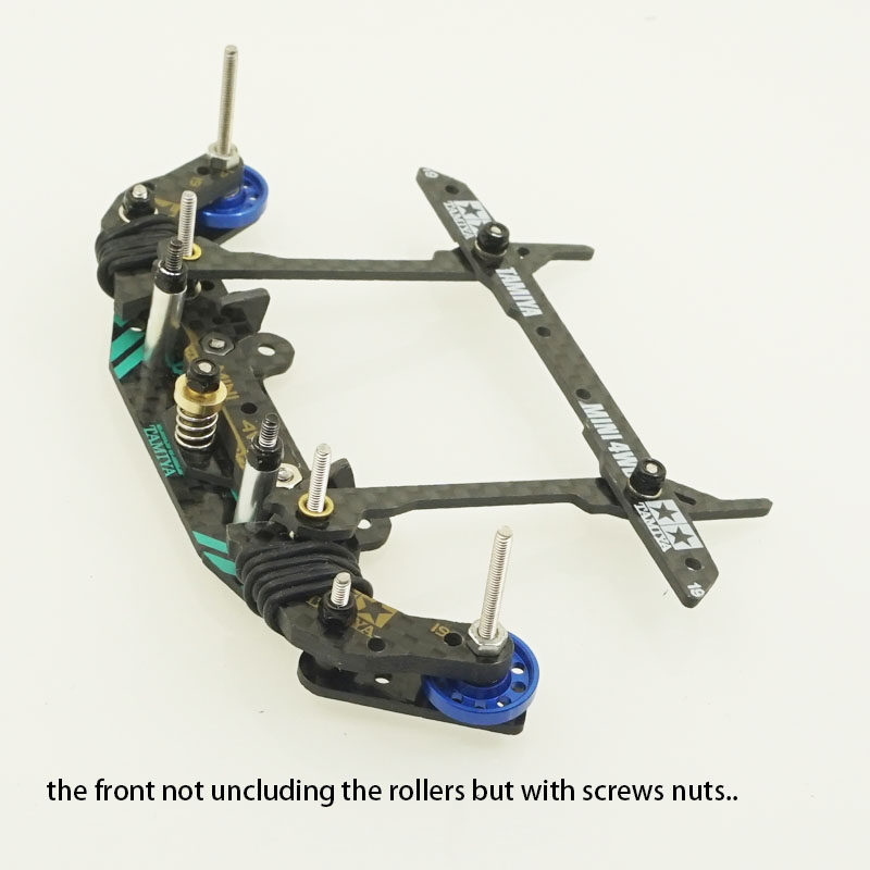 homemade MINI 4WD racing car MS/MSL chassis pivot front swing fish car ...