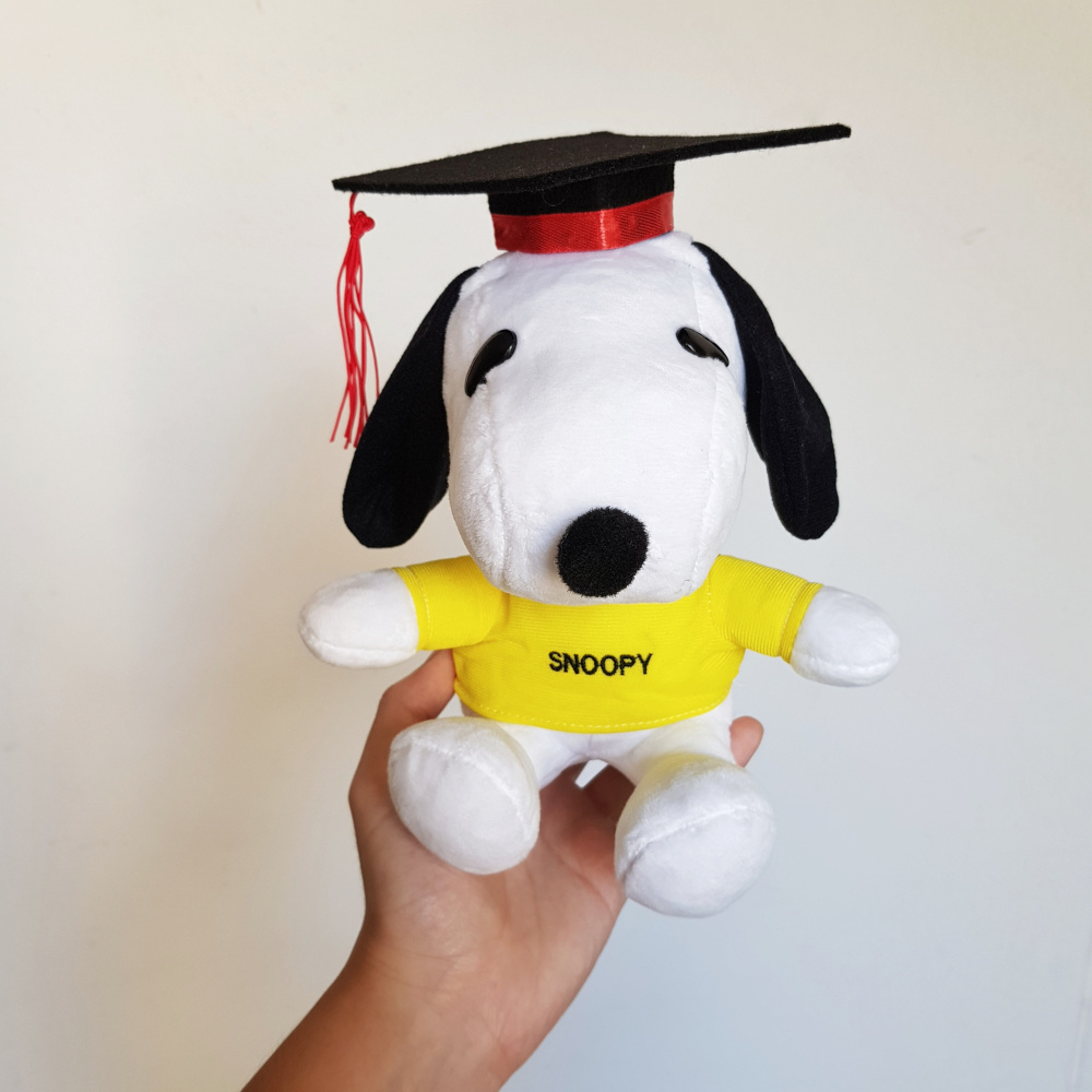 [SG SELLER] 20cm Snoopy Graduation Plush | Shopee Philippines