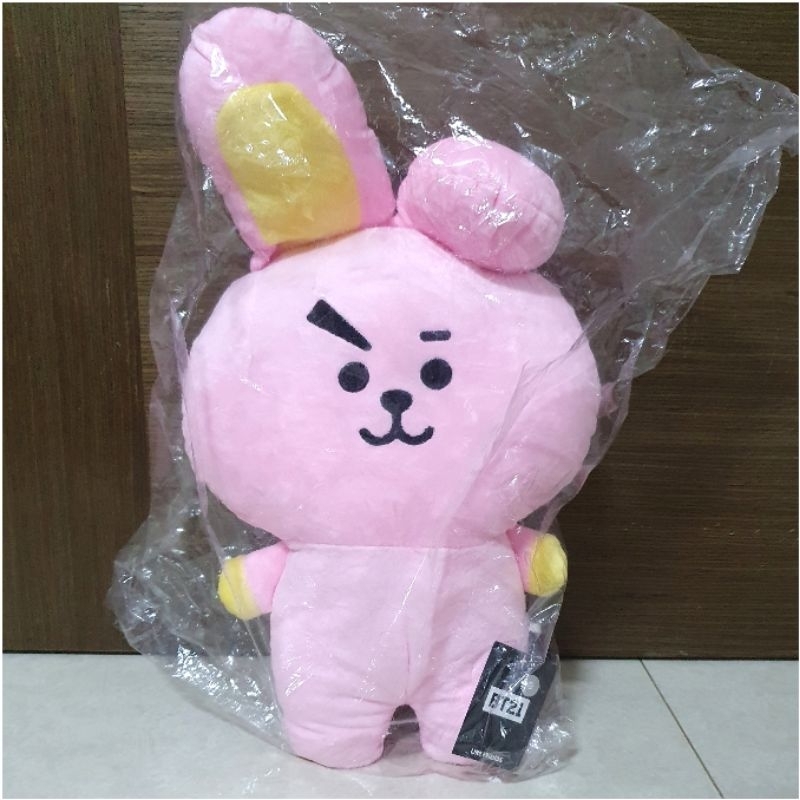 Line Friends BT21 BTS Cute Cooky Rabbit 40cm Stuffed Plush Cushion Soft ...