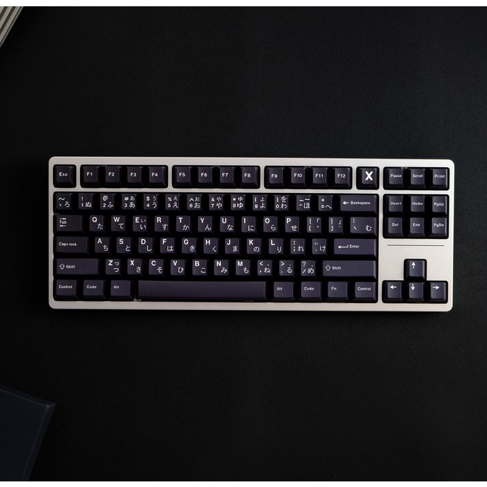 GMK Black Wob Keycap, 129 Keys PBT Keycaps Cherry Profile DYE-SUB ...