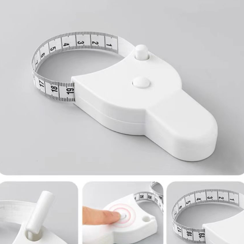 1.5M Automatic Telescopic Tape Measure Body Measuring Tape Centimeter ...