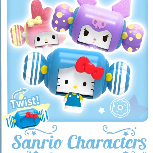 Sanrio Candy Blind Box Doll Modeling Cartoon Cute Hello Kitty Melody ...